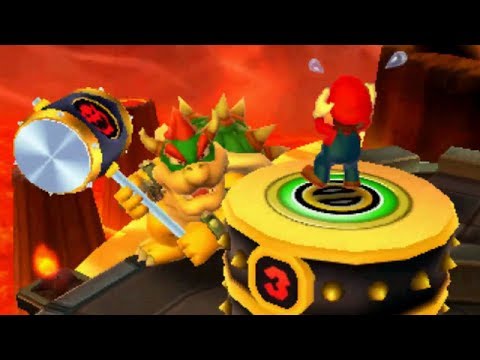 Mario Party: Island Tour - Bowser's Bizarre Volcano (2 Player Party ...