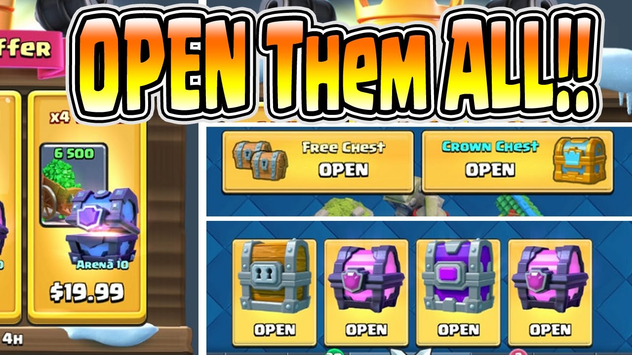 Grand chest opening!! What Legendary will I get??? Opening Every Chest ...