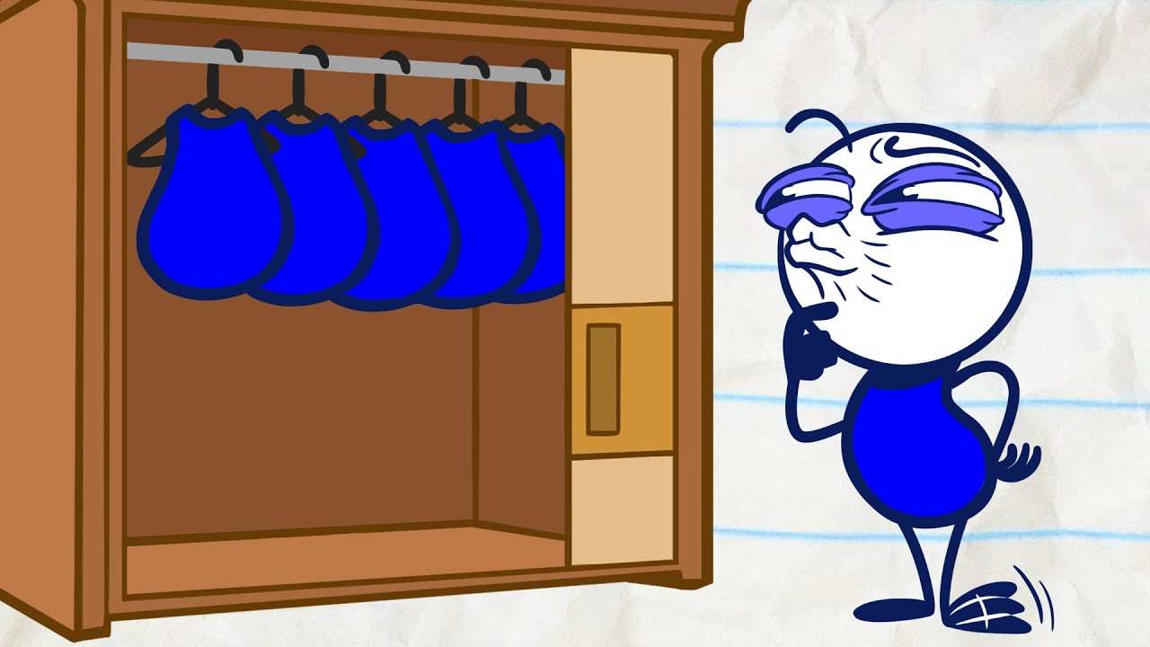 Pencilmate's Strange Closet! | Animated Cartoons Characters | Animated ...