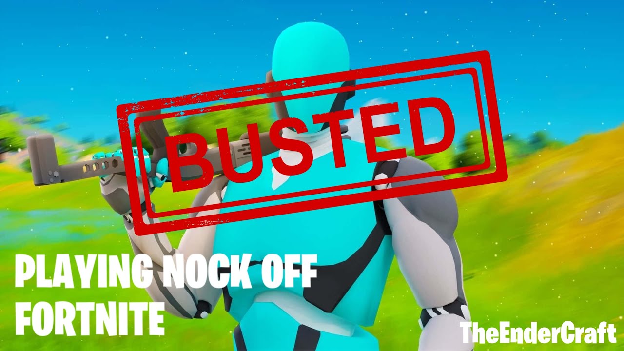 Playing Ripped Off Versions of Games: Nock Off Fortnite - YouTube