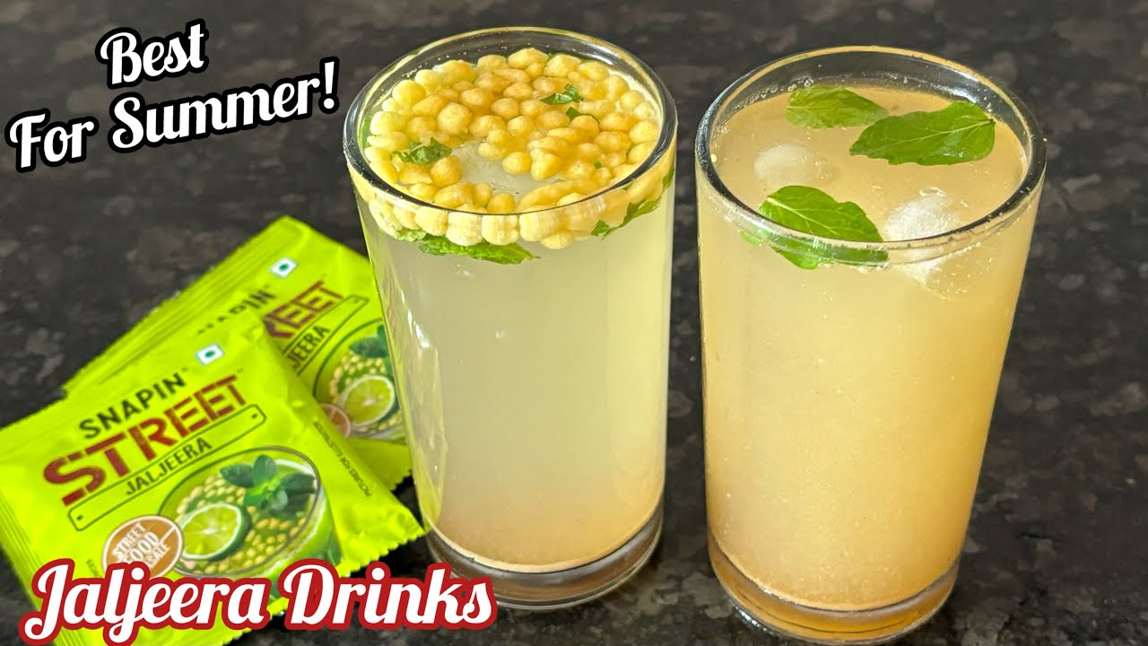 Jaljeera Sharbat Recipe | Refreshing Jaljeera Drinks For Summer ...