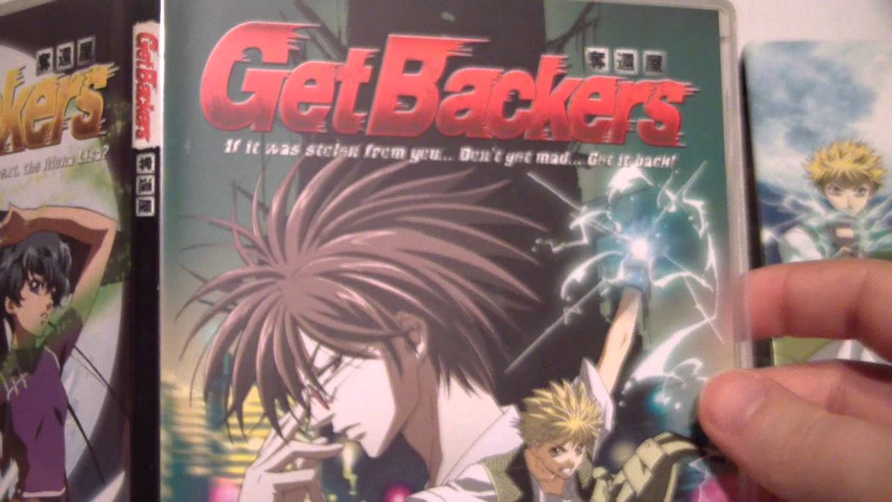 Get Backers Complete Anime Series ADV DVD Unboxing - YouTube