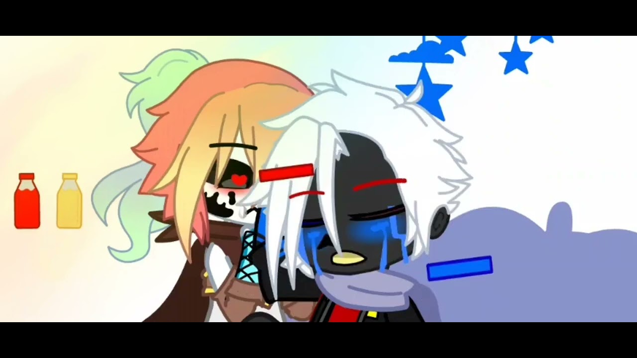 when Error gives Ink a kiss || Errink + Farmorror || - YouTube