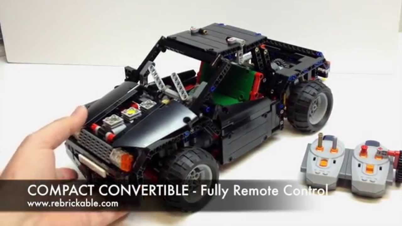 LEGO Technic Compact Convertible (RC) - YouTube
