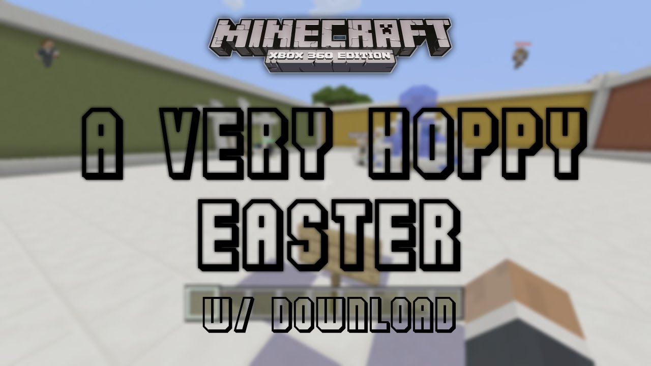 Minecraft: EASTER MAP! | A Very Hoppy Easter w/ Download - YouTube