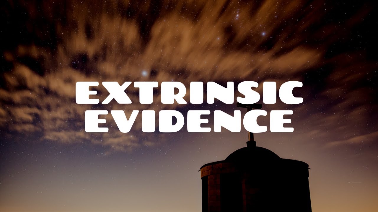 Extrinsic Evidence | Equity & Trusts - YouTube