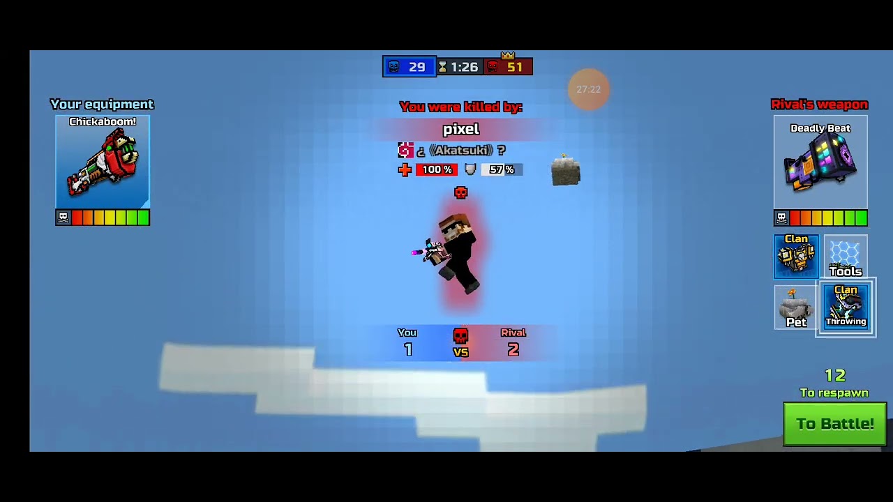 pixel of Akansuki Clan Cheating On Classic Pool Map ! - Pixel Gun 3D ...