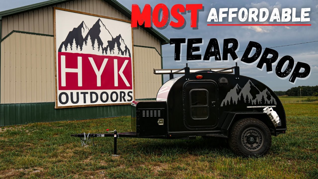Most Affordable Off Road Teardrop Camper | Hyk Outdoors - YouTube