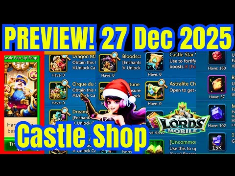 Lords Mobile – 27 December 2025 Update: New packs, events & monsters ...