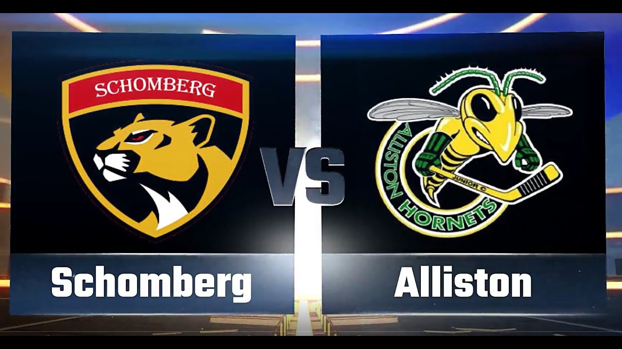 2023-24 PJHL Junior C Schomberg Cougars v Alliston Hornets - March 21 ...