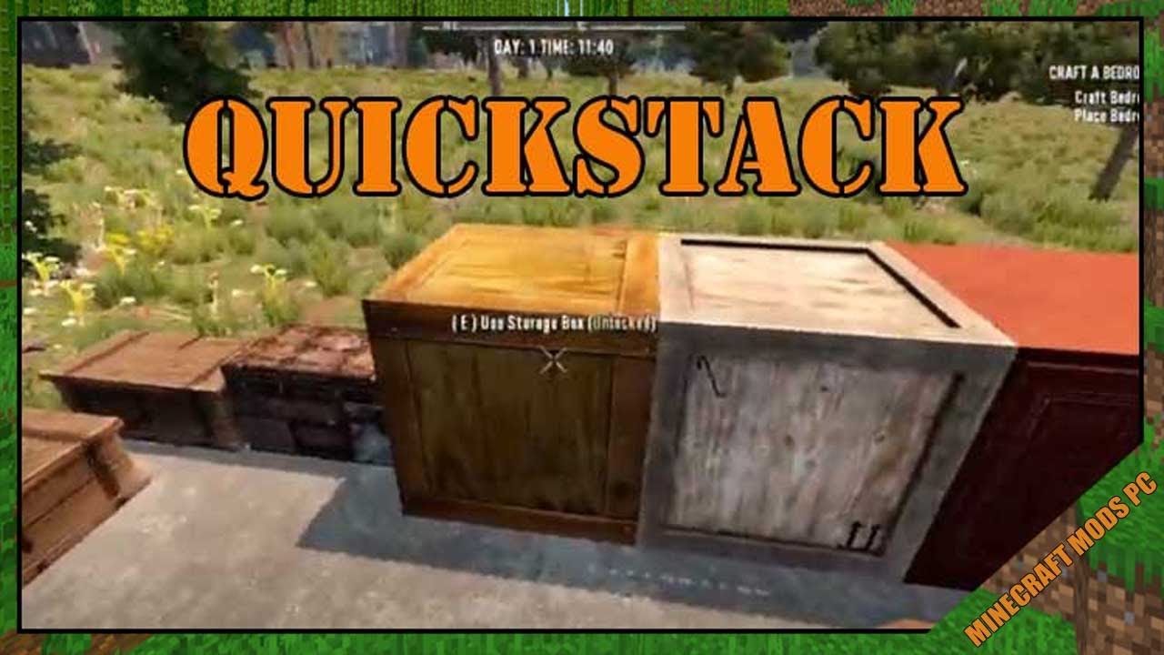 Quickstack Mod 1.16.5/1.15.2/1.14.4 & How To Download and Install for Minecraft - YouTube