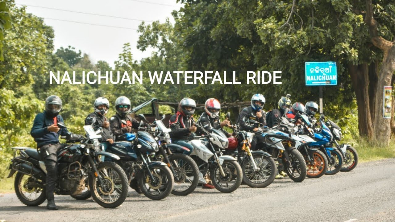 Nalichuan waterfall ride 1 #tvsapache #bigbullboy - YouTube