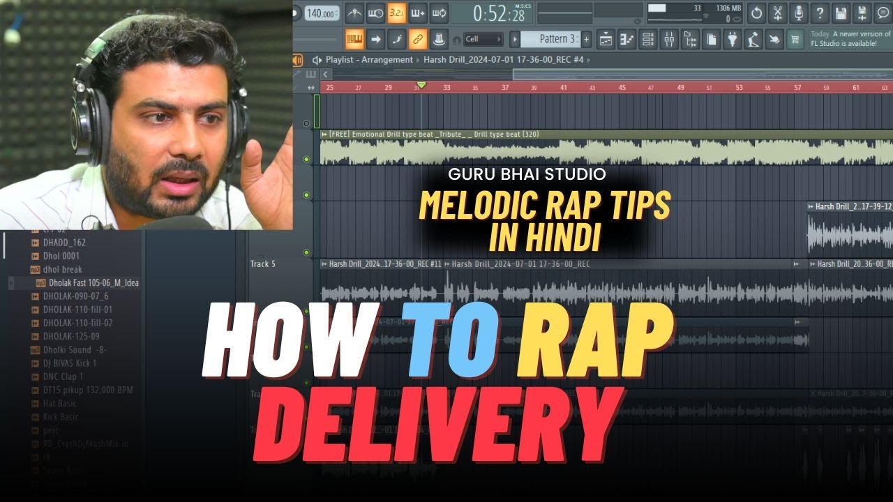 3 iMPORTANT Tips for Melodic Rap in Hindi | FL Studio Tips | Hindi Rap ...