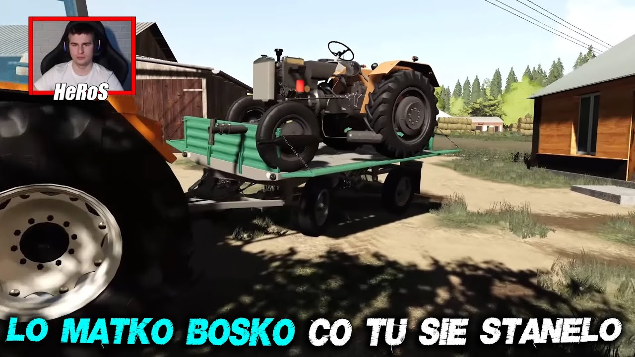 ŁO MATKO BOSKO CO TU SIĘ STANĘŁO 😂 HEROS - YouTube