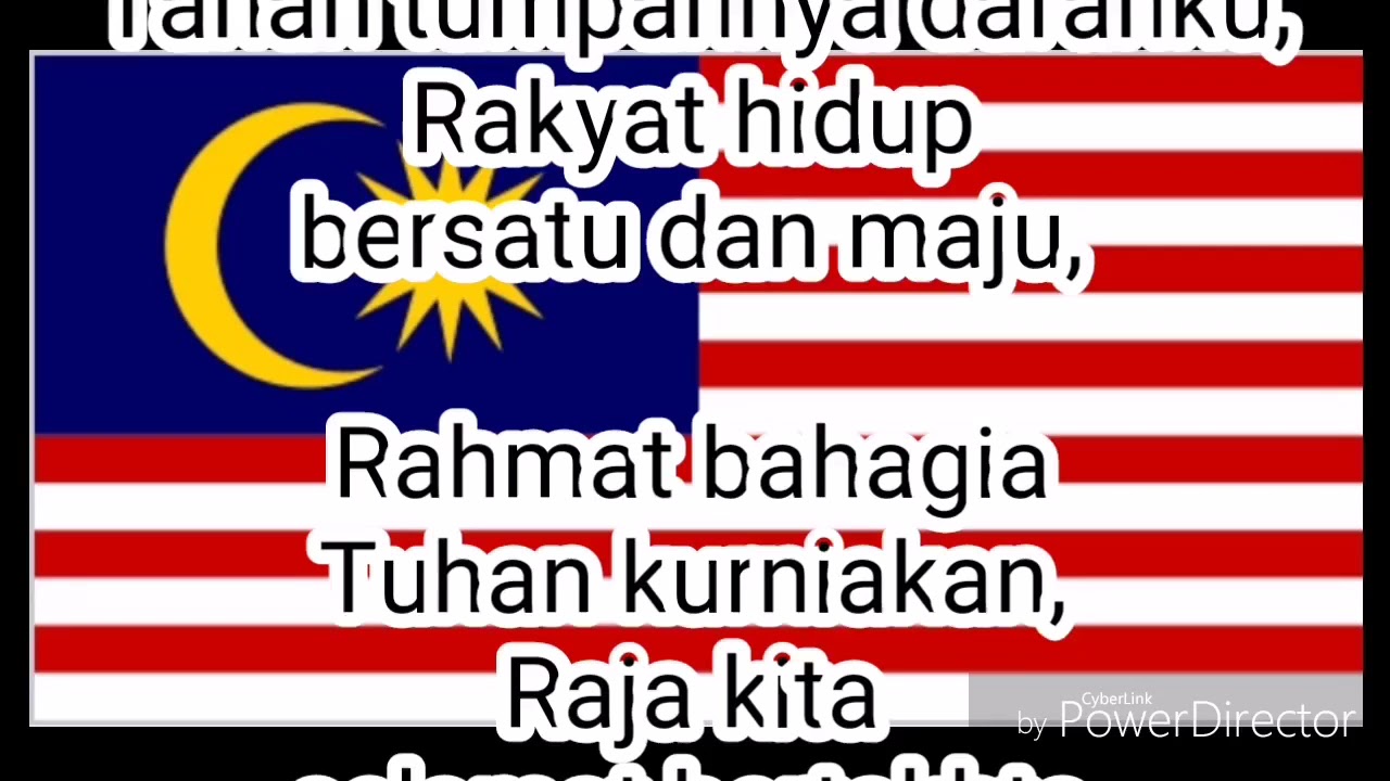 Lagu Negaraku dengan lyric with lyrics - YouTube