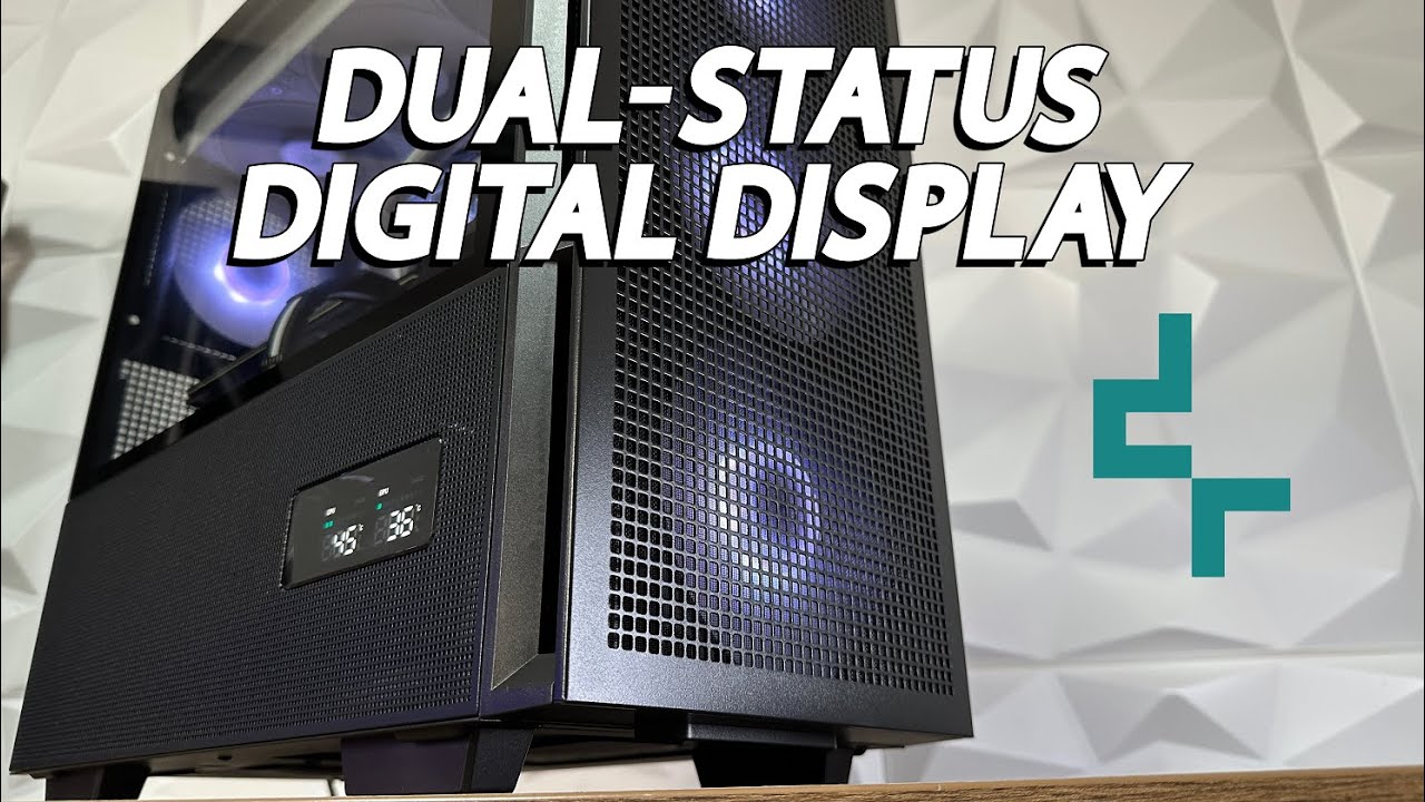 DEEPCOOL CH560 DIGITAL - EASY TO USE DIGITAL DISPLAY! - YouTube