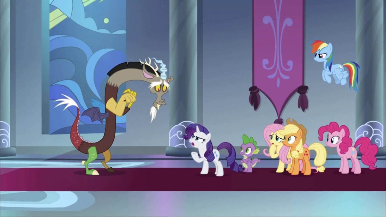 Ponies Get Angry at Discord - My Little Pony: FIM Season 9 Episode 24 ...