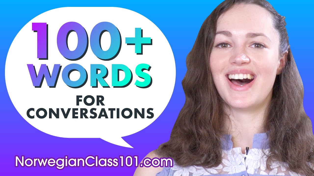 Learn Over 100 Norwegian Words for Daily Conversation! - YouTube