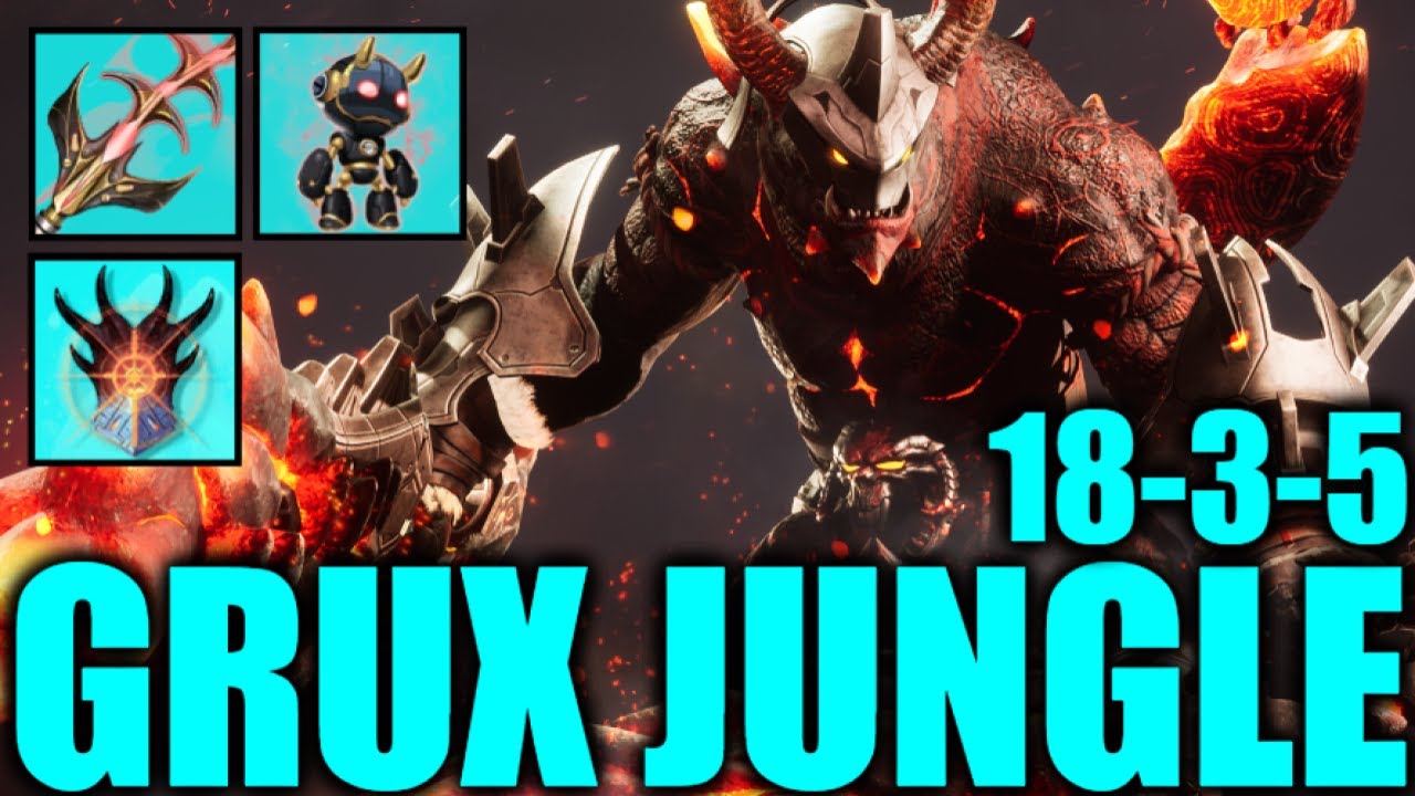 Grux Jungle Is Unstoppable - Paragon: The Overprime - YouTube