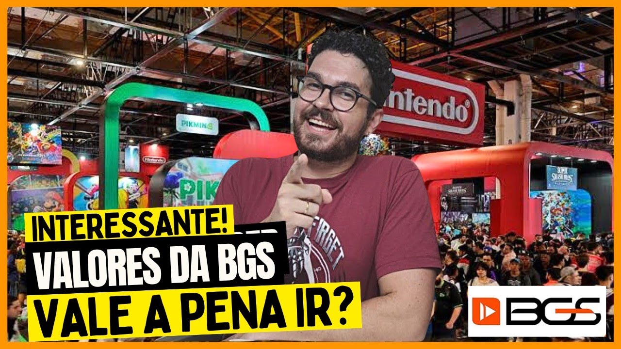 VALORES PARA A BGS DE 2024! VALE MAIS A PENA QUE A CCXP? - YouTube