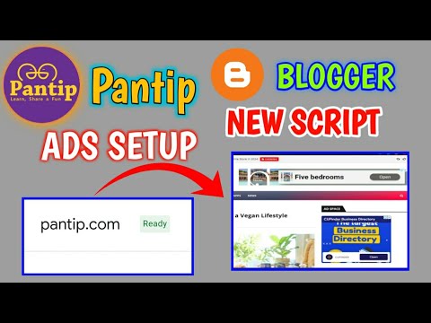 Pantip Ads Live New Method 100% Working | Pantip Ads Setup On Blogger Website - YouTube