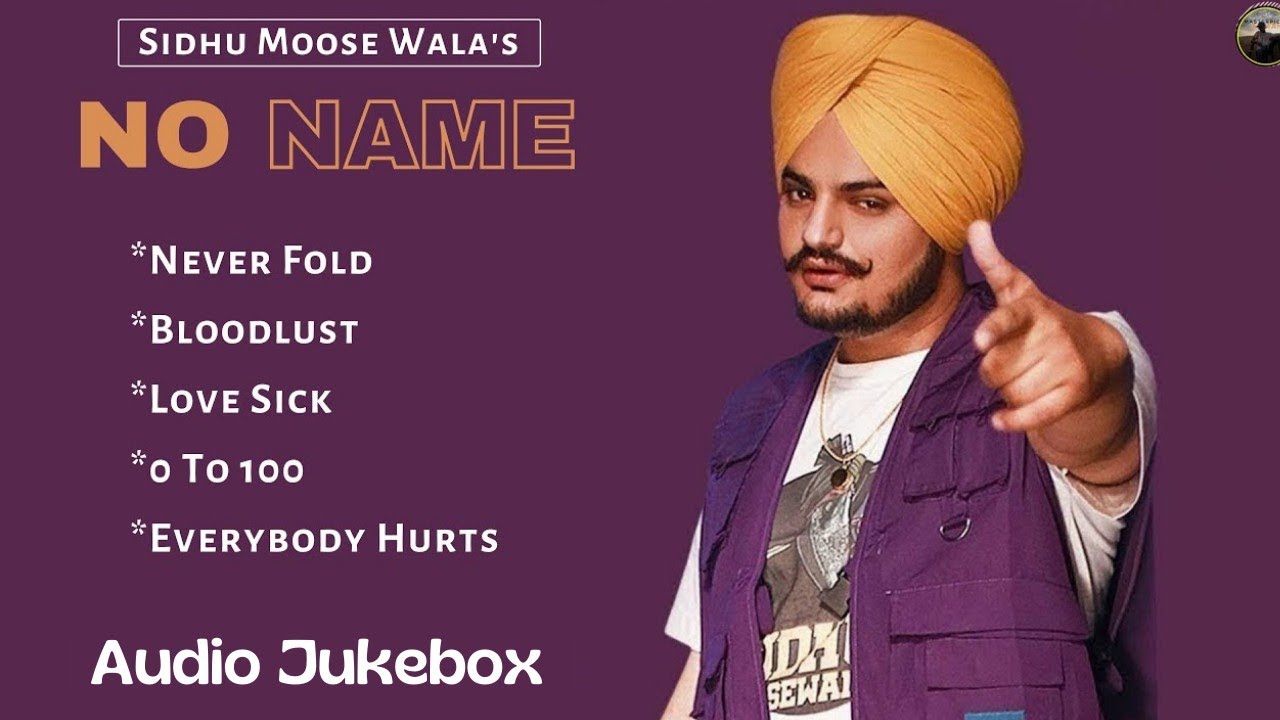 No Name Album Sidhu Moosewala | No Name full audio jukebox | NY Music ...