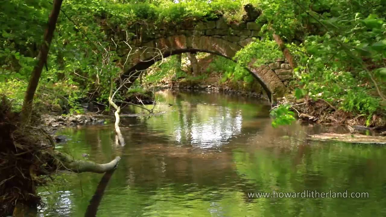 River Alyn at Maeshafn, North Wales - YouTube
