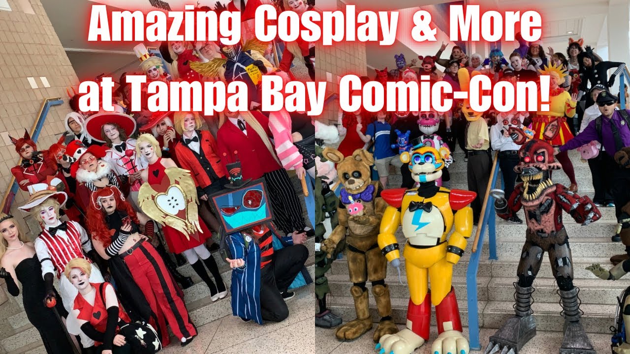 Amazing Cosplay and All the Fun at Tampa Bay Comic-Con 2024 - YouTube