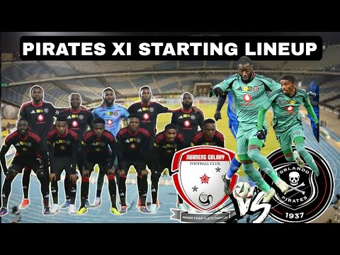 TACTICAL ANALYSIS - Orlando Pirates Official XI Starting Lineup Vs ...