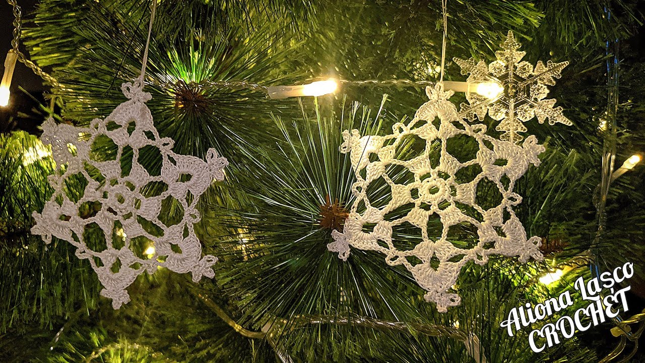 FULGI croşetaţi/ Crocheted FLAKES/ FLOCCHI all'uncinetto/ FLOCOS de ...