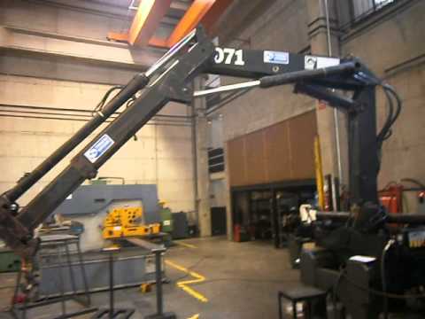 Grúa VENDIDA - SOLD crane HIAB 071 C-130541 (www.transgruas.com) - YouTube