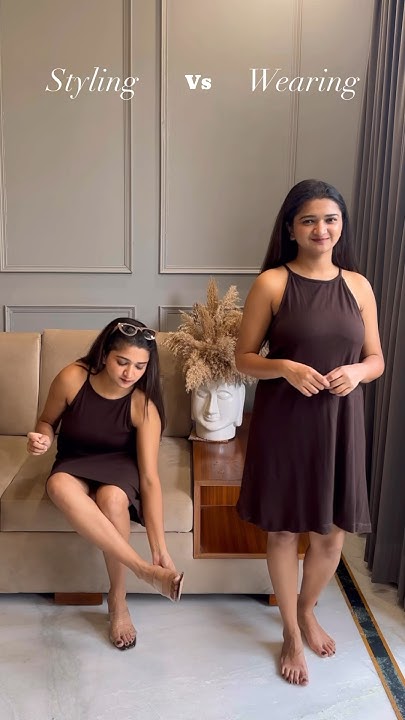 Styling vs wearing - YouTube