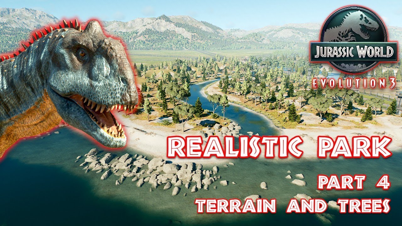 Jurassic World Evolution 3 | Realistic Park | Majungasaurus: Forest ...