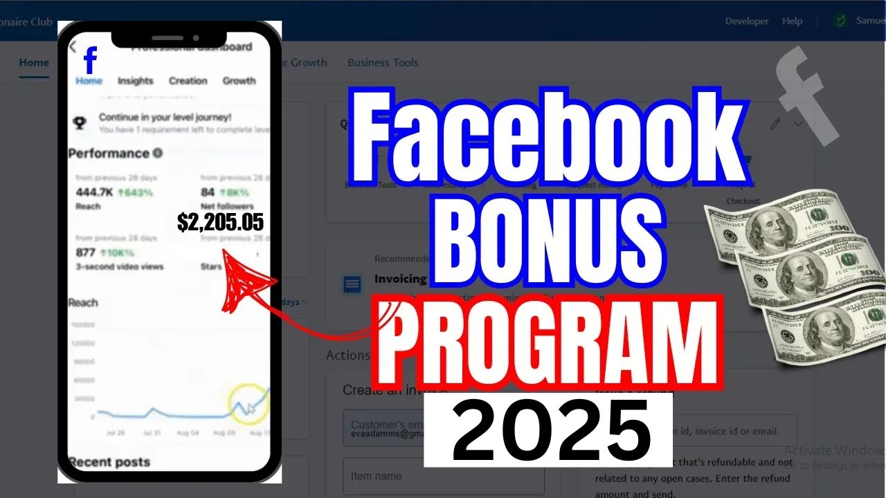 Facebook Bonus Program EXPOSED! Are You Missing Out on Easy Money ...