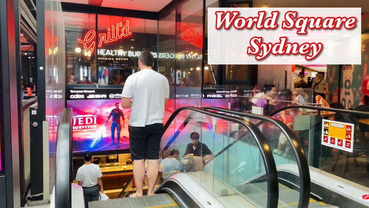 Walking tour to World Square from Elizabeth St and Liverpool St ...