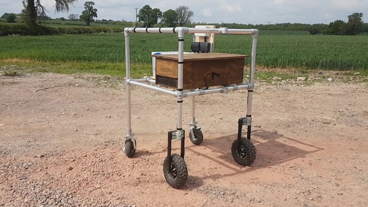 ArrBot - Outdoor Test drive - YouTube