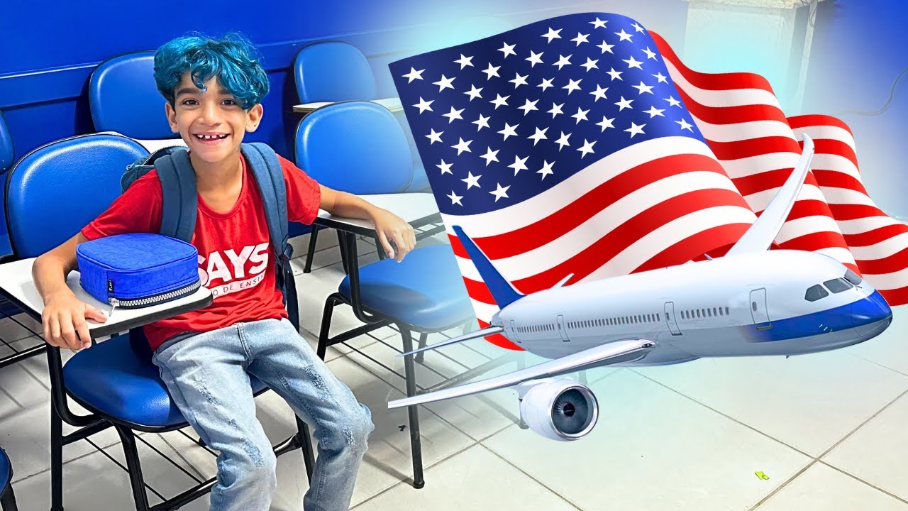 PRIMEIRO DIA DE AULA DO LUCAS ROCHA E DA MANU NO CURSO DE INGLÊS ...