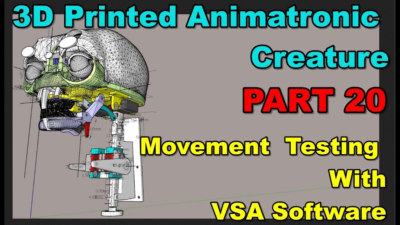 3D Printed Animatronic Creature Part 20 - YouTube