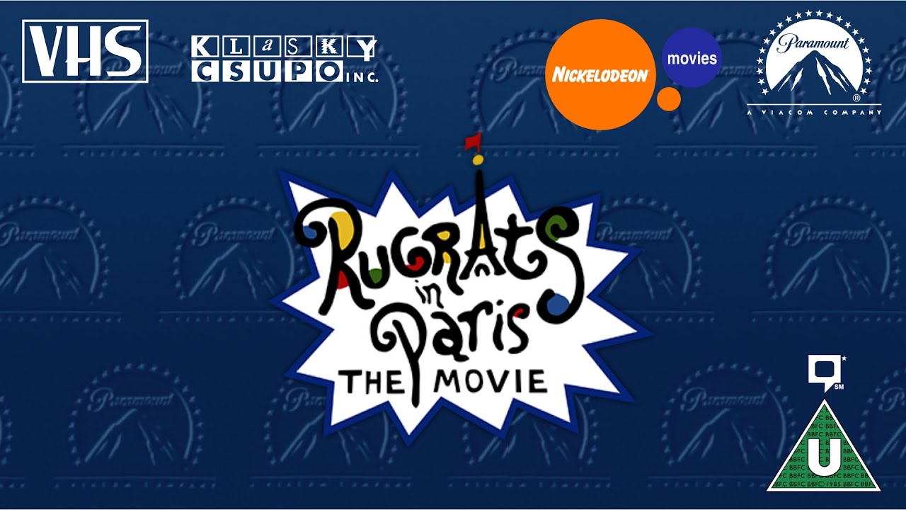 Opening to Rugrats in Paris: The Movie UK VHS (2001) - YouTube
