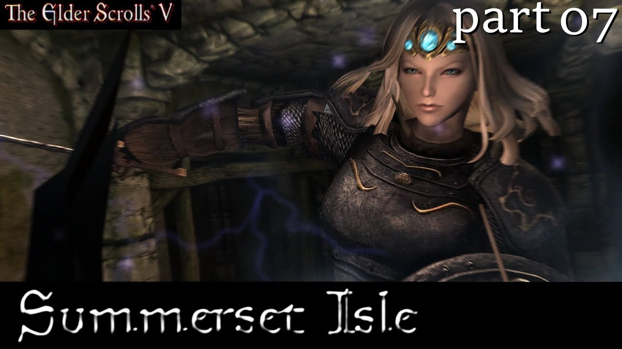 In Skyrim Summerset Isle part 7 Red Scar - YouTube