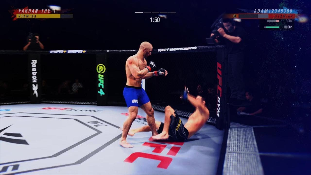 UFC 4- Damaged his head and body! - YouTube