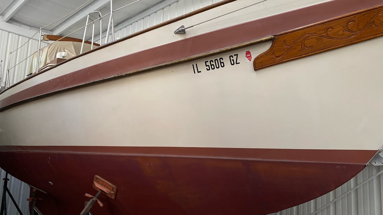 Our Forever Boat? Incredible Warehouse find. 1984 Mariner 36 built by ...