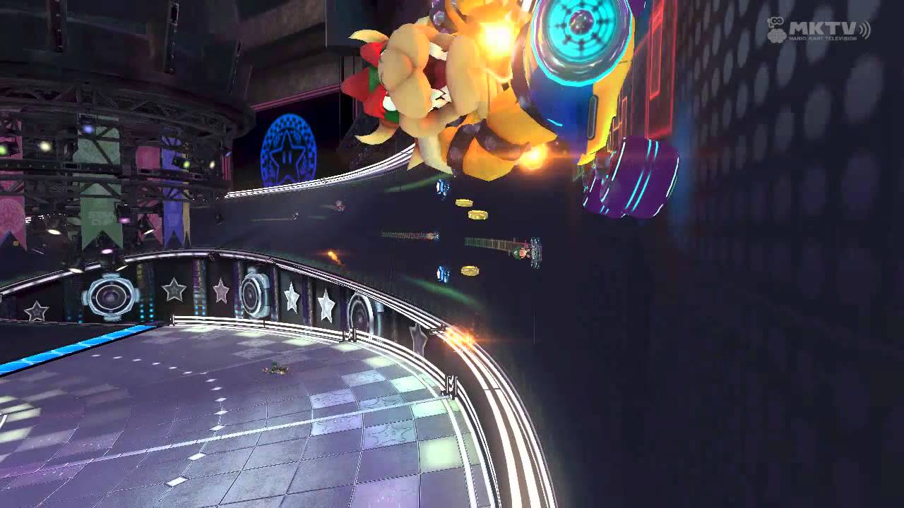 Wii U - Mario Kart 8 - Electrodrome - YouTube
