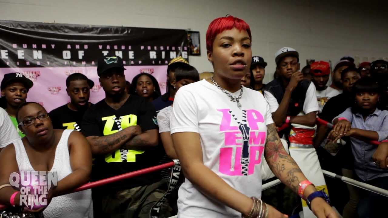 BABS BUNNY & VAGUE Present "QUEEN OF RING" SHOONEY DA RAPPER -vs- PHARA ...