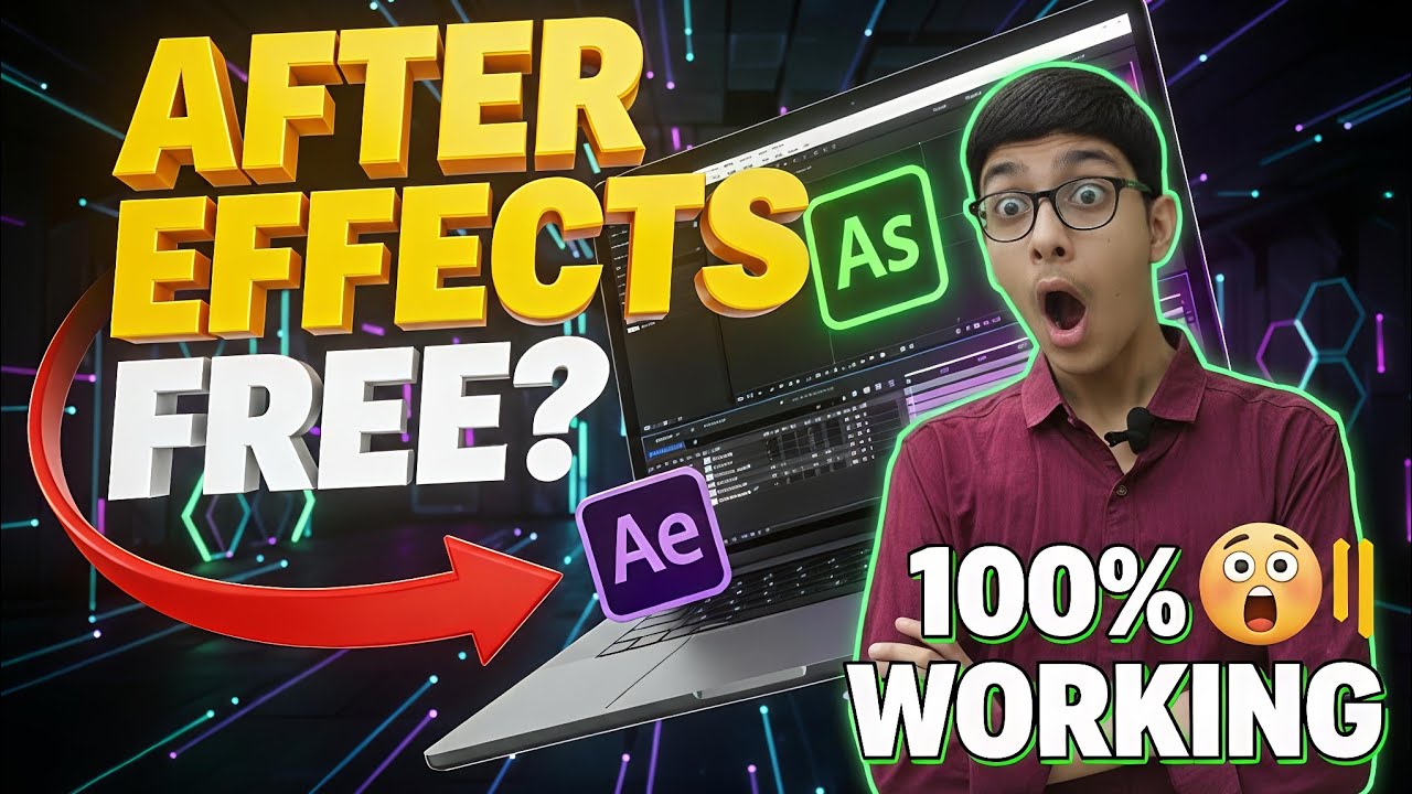 After Effect FREE Me Kaise Use Kare ? | Legal Free Trial & Best Free ...