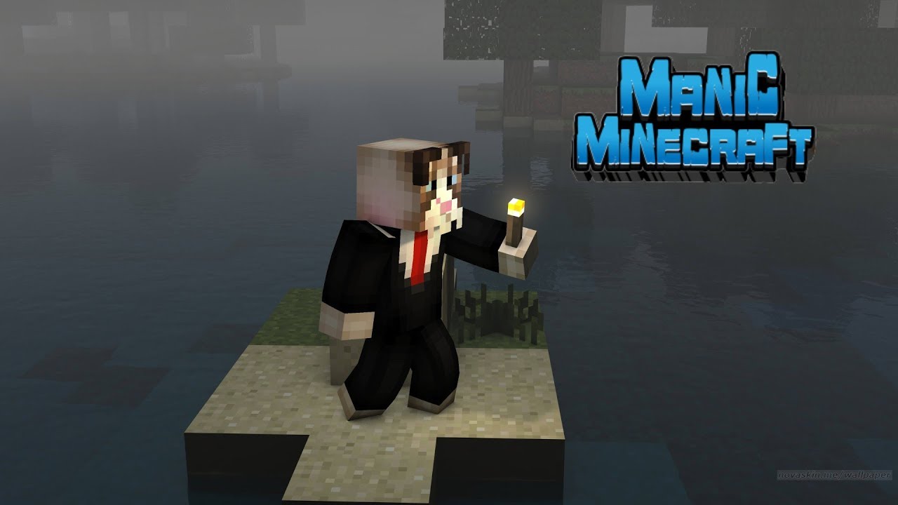 Manic Minecraft LOST IN THE MOUNTAINS! - YouTube