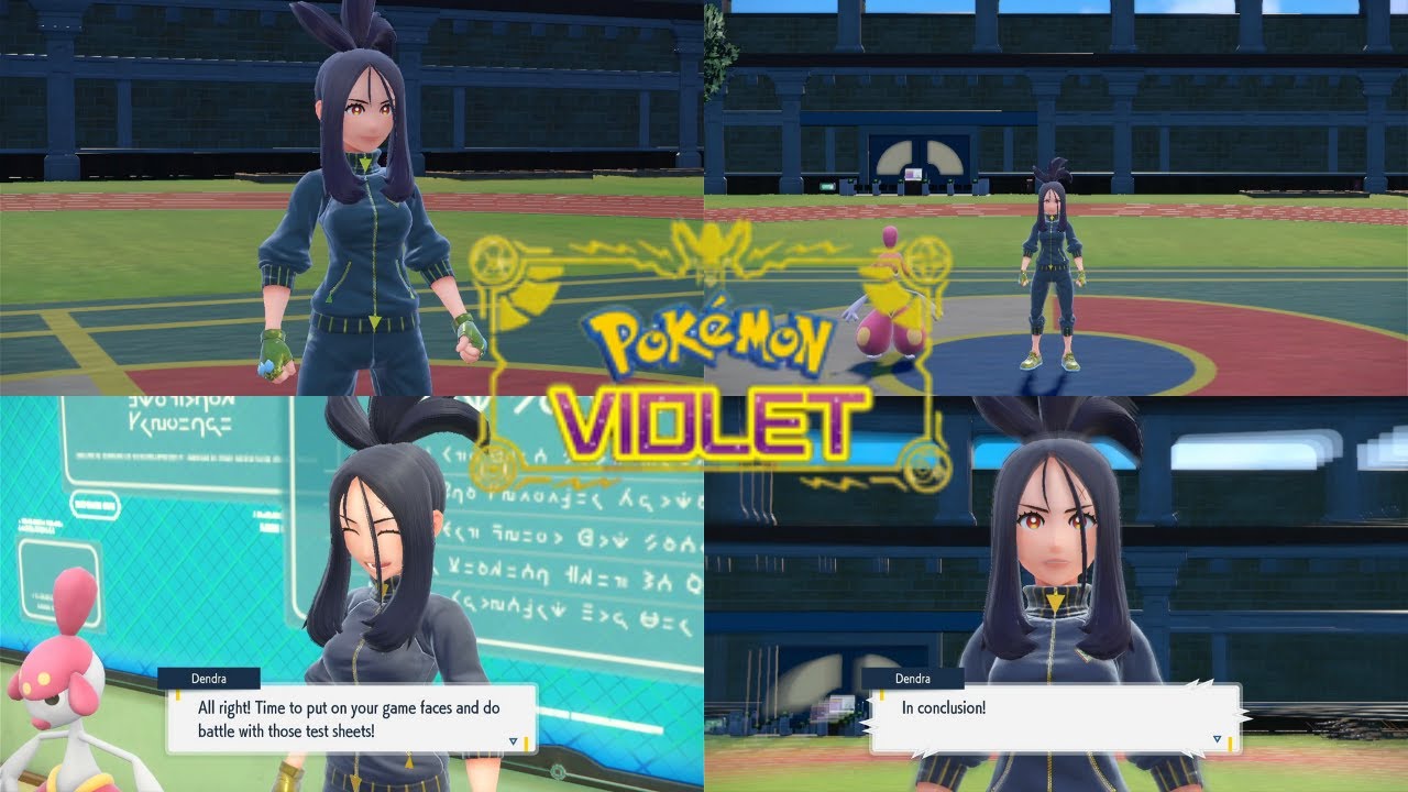 Pokemon Violet Full Class and Answer + Reward of Battle Studies With ...