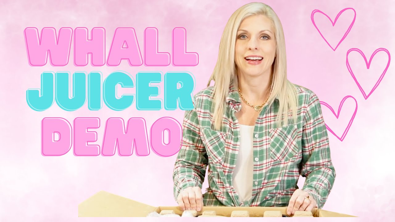 Discover the Whall Masticating Juicer - YouTube