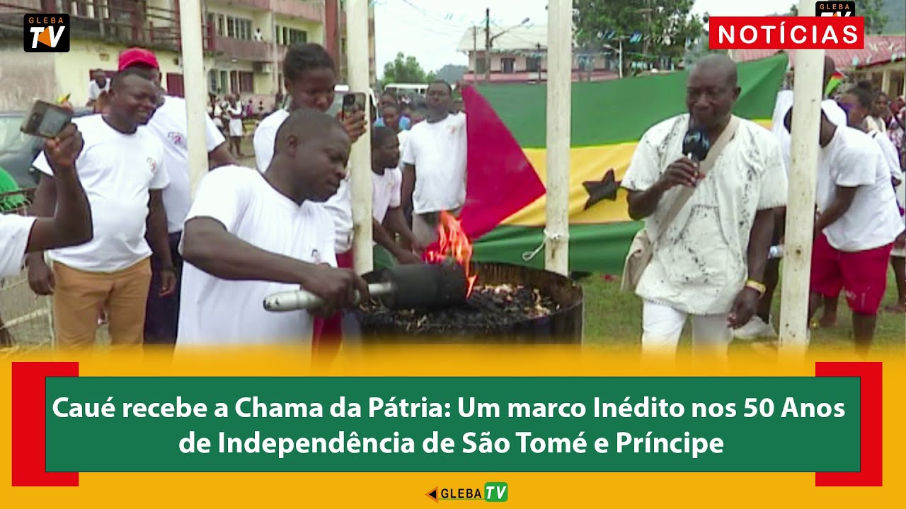 Caué Recebe a Chama da Pátria: Um Marco Inédito nos 50 Anos de ...