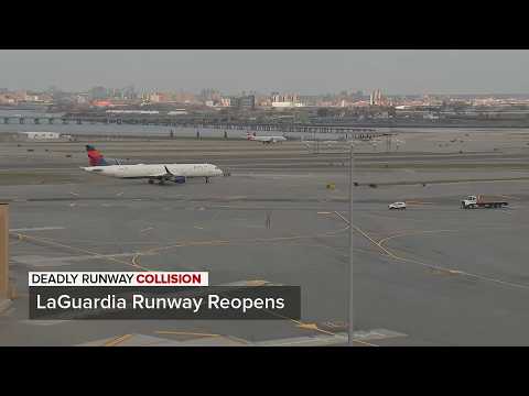 LaGuardia runway reopens after Air Canada plane crash